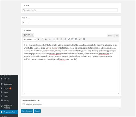 Plugin Wp Responsive Tabs Horizontal Vertical And Accordion Tabs