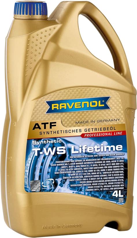 RAVENOL ATF T-WS Lifetime : Amazon.de: Auto & Motorrad