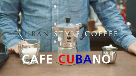 홈카페 모카포트로 만드는 쿠바식 커피 레시피 Cafe Cubano Youtube