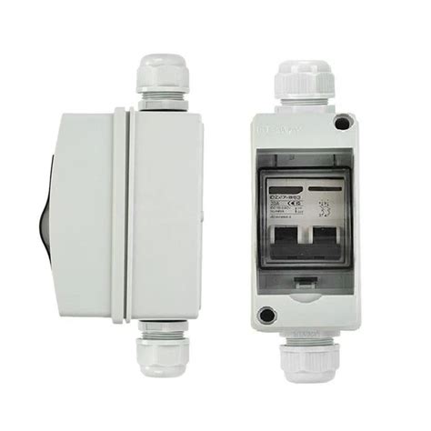 High Power Output Solar Pv Cell Combiner Box Ac 400v 20a Circuit