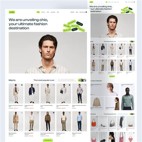 Jabel Ecommerce Website Landing Page Ui Design By Jabel Uiux