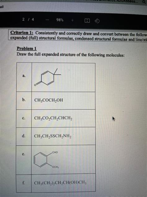Solved Problem 3 For The 6 Structures Drawn For Criterion 1