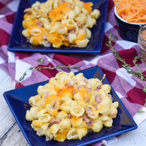 Macaroni And Cheese With Ham The Quicker Kitchen