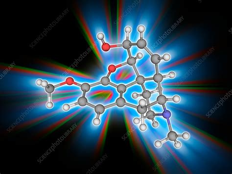 Codeine Drug Molecule Stock Image F0170284 Science Photo Library