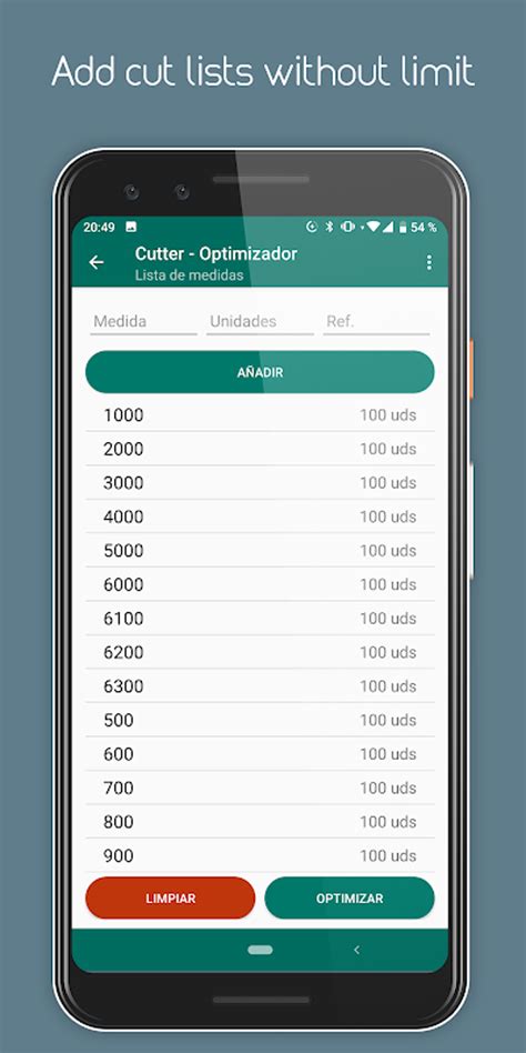 Cutter Bar Cutting Optimizer Apk Para Android Descargar