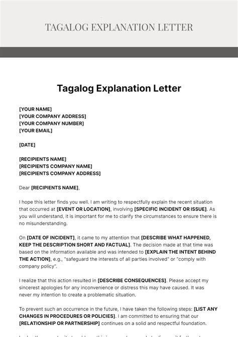 Page 169 Free Letter Templates Editable And Printable