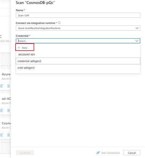 Connect To Azure Cosmos Db For Sql Api In Microsoft Purview Microsoft Learn
