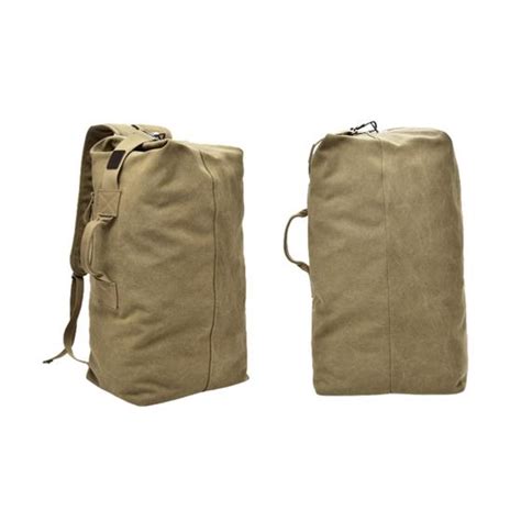 Mochila De Lona Tipo Saco Militar Operacional Tática Camping Ruyi