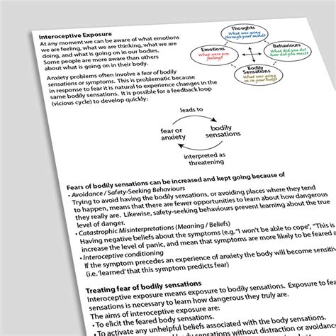 Emetophobia Worksheets Library