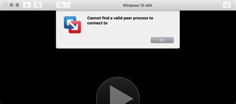 fusion cannot find a valid peer process to connect to ict freak nl