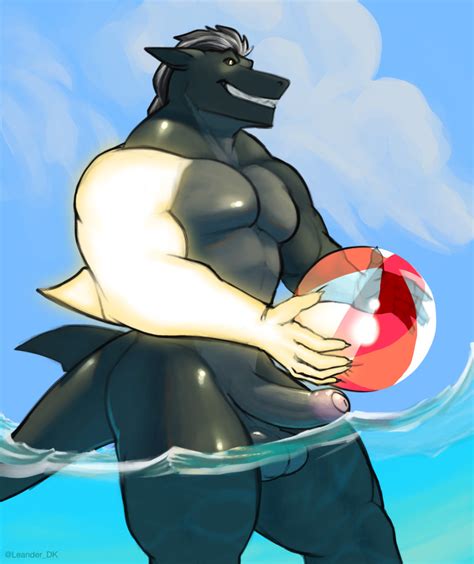 Rule 34 Absurd Res Anthro Ball Balls Beach Beach Ball Biceps Cloud