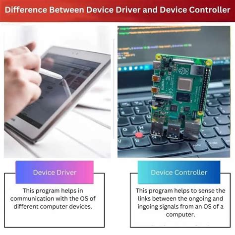 Device Driver Vs Device Controller Difference And Comparison