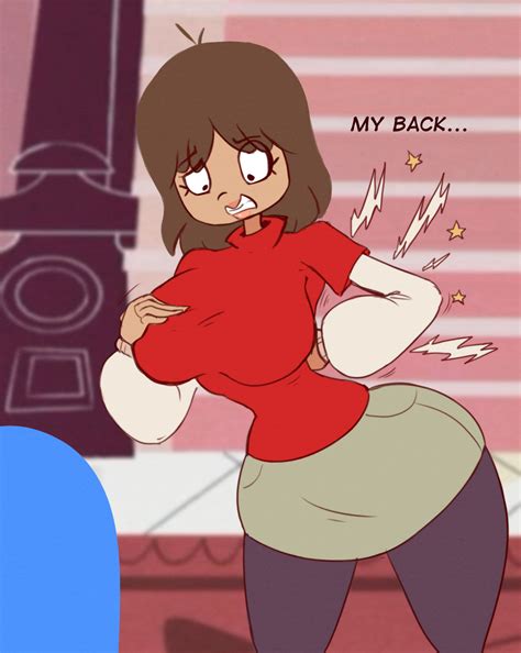 Rule 34 Aged Up Big Ass Big Breasts Bloo Brown Hair Cartoon Network