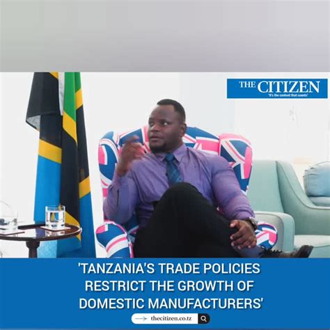 Mpoki Thomson On Linkedin Tanzanias Policy Environment Restricts Growth Of Domestic