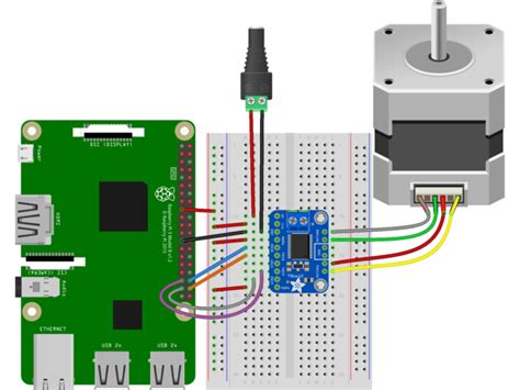 Python And Circuitpython Stepper Motors Adafruit Tb6612 12a Dc