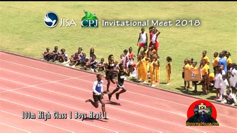 Mobay Invitational High Class 1 Girls Heat 1 100m Abnormal House