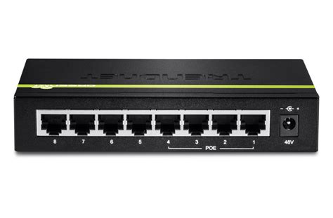 Hub Switch Poe 8 Ports 10100 Mbps Trendnet Tpe S44 Pearlfr