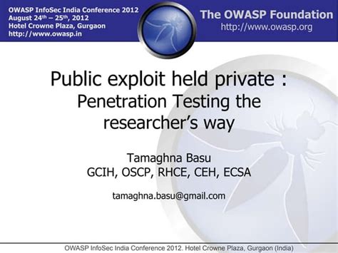 Public Exploit Held Private Penetration Testing The Researchers Way