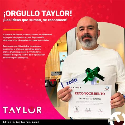 Taylor México Reclutamiento Apodaca