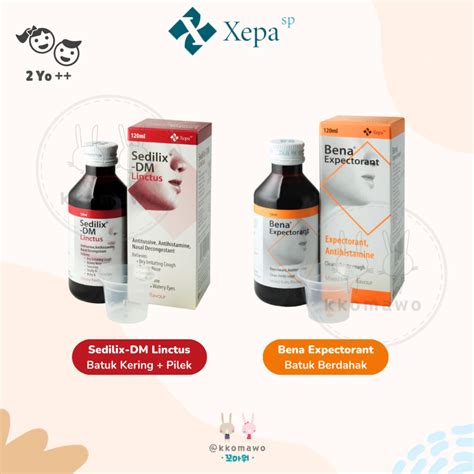 Jual Bena Expectorant Batuk Berdahak Sedilix Dm Linctus Batuk