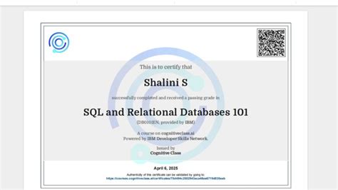 💫 Im Thrilled To Share That Ive Recently Completed Sql And