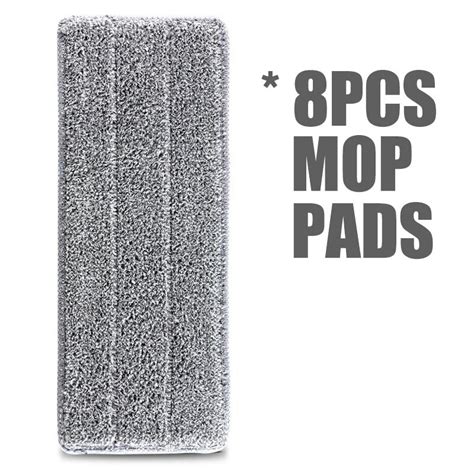 Hjemmegulvrengøring Moppe Og Spand Mikrofiber Mopp Vicedeal