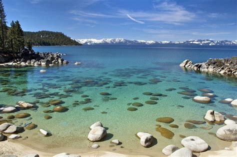 Lake Tahoe Beach Fall Wallpaper