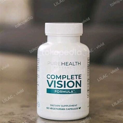 Promo Purehealth Research Complete Vision Formula Supplement Vitamin