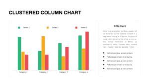 100 Stacked Column Chart PowerPoint Template SlideBazaar