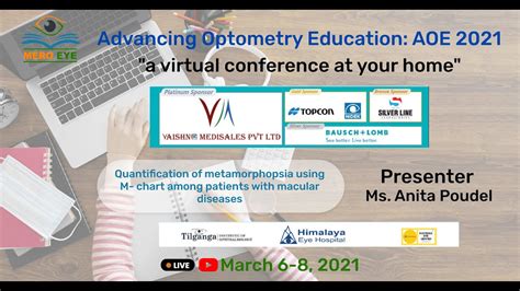 Quantification Of Metamorphopsia Using M Chart Among Patients With