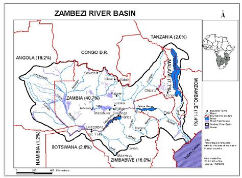 Zambezi River Location