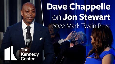 Dave Chappelle On Jon Stewart 2022 Mark Twain Prize Youtube