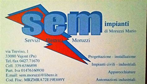 Sem Impianti Di Moruzzi Mario