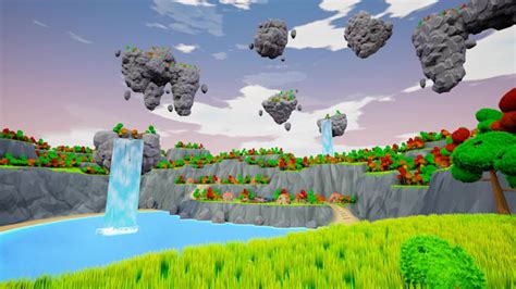 3d Stylized Game Environment Scene Map Game Assets 3d Game Environment In Unity By Solsolatic