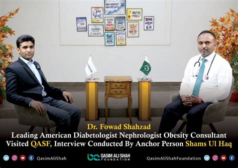 Qasim Ali Shah Foundation On Linkedin Dr Fowad Shahzad Leading