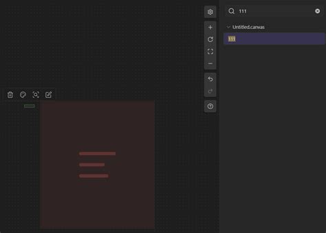 Canvas Focus To Search Results In Large Cards Bug Graveyard Obsidian Forum