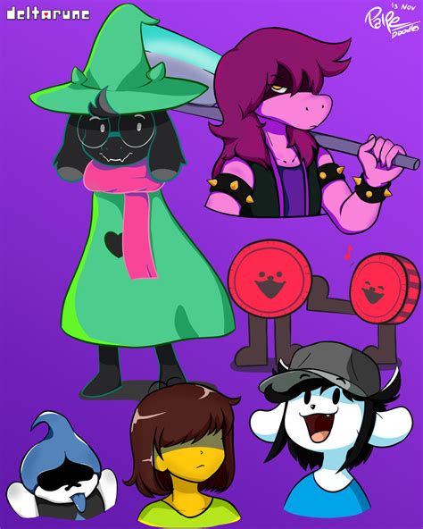 Deltarune Doodles By Palpe On Deviantart