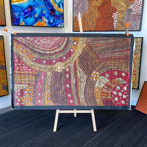 Elaine Woods 850mm X 1500mm Mandel Aboriginal Art Gallery