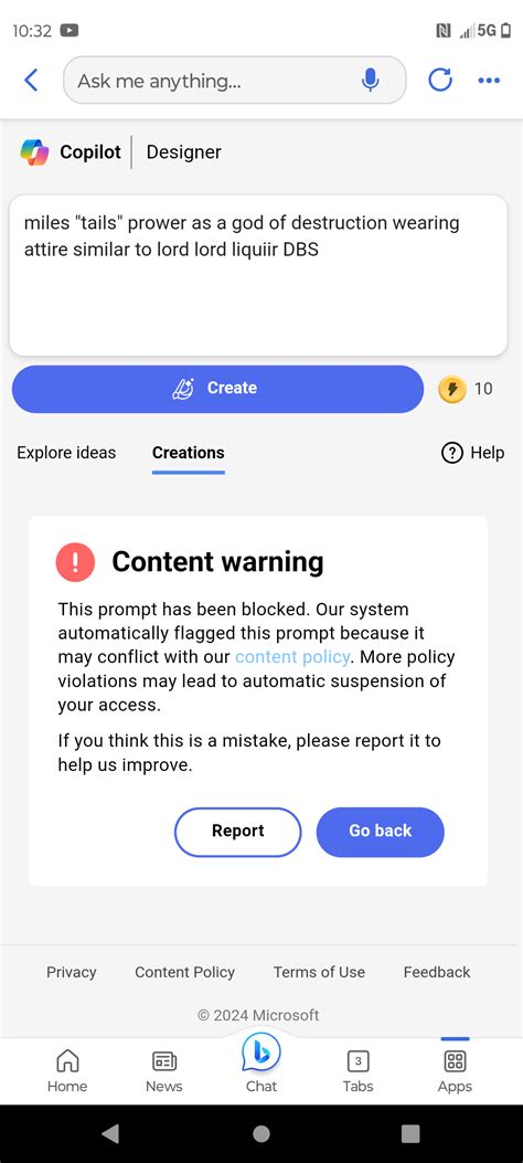 Bing Image Creator Filter Worser Them Cai Filter Rcharacterainofilter