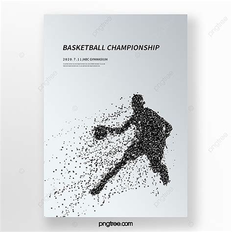 간단한 일러스트 문자 입자 모션 포스터 템플릿 Psd 다운로드 디자인 자료 다운로드 포스터 간단한 일러스트 템플릿