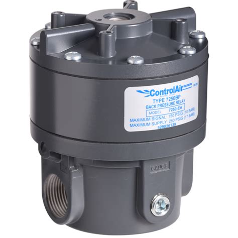 Type 7250bp Back Pressure Regulator High Flow 11 Control