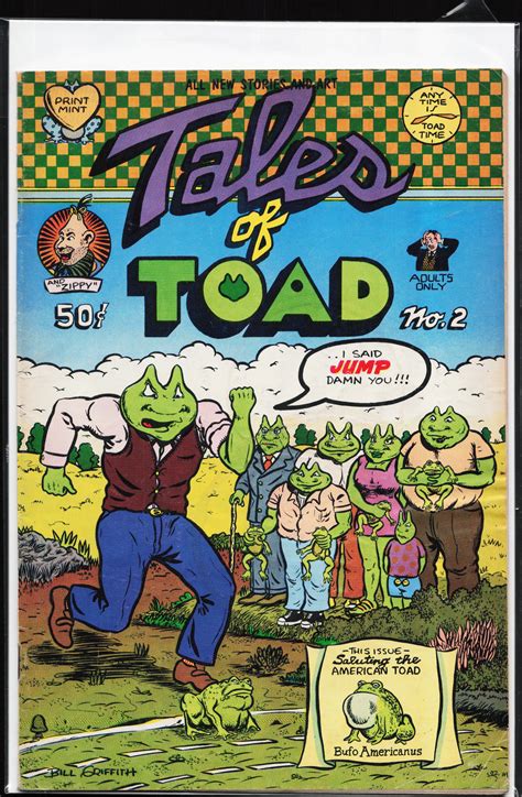 Tales Of Toad 2 1971 Mr Toad Comic Books Bronze Age Print Mint Hipcomic