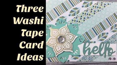 Washi Tape Ideas For Cards At Dominic Nanya Blog