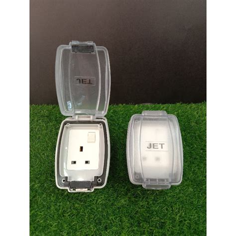Jet Weatherproof 13a Switch Socket Outdoor Shopee Malaysia