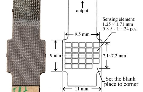 The Customized Pps Sensor With The Sensing Elements Rearranged To 5 × 5 Download Scientific