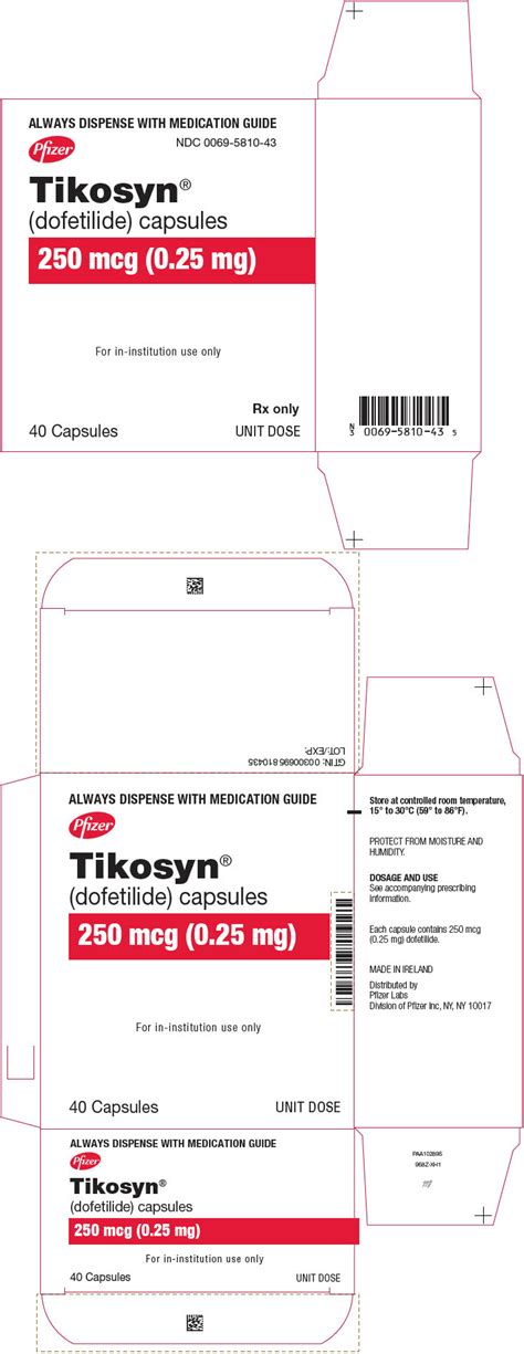 Tikosyn Package Insert Prescribing Information