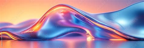 Fluid Metallic Illustration Japan Coming Of Age Day Where Ceremony Takes Place A Reflective