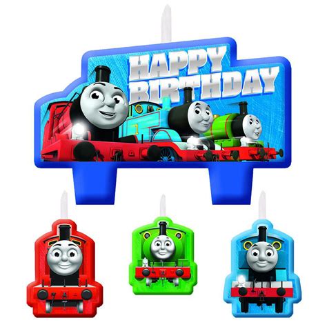 Thomas All Aboard Birthday Candle Set Celebrating Party Hire And Party
