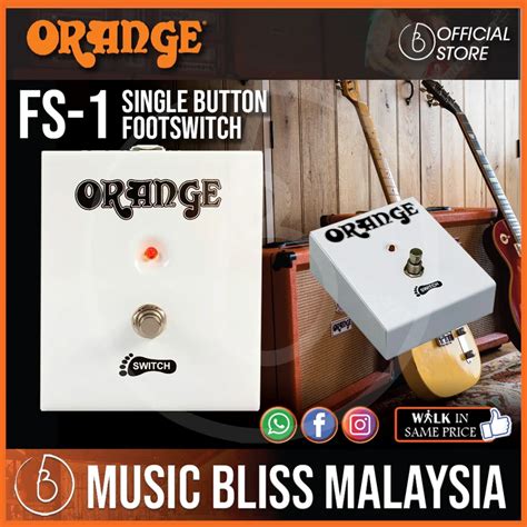 Orange Fs 1 Single Button Footswitch Total Music Gear All In One