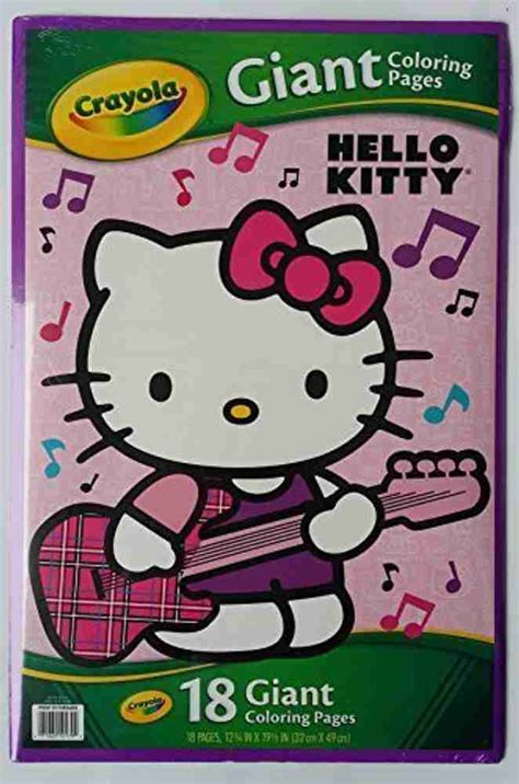 Crayola Giant Coloring Pages Hello Kitty 2025